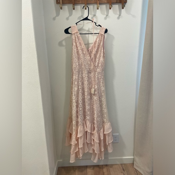 Sundance | Dresses | Sundance Light Pink Maxi Dress | Poshmark